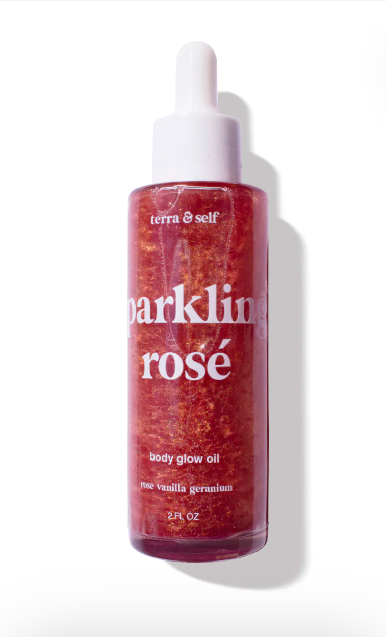 Sparkling Rose Body Glow Oil – Studio About Her